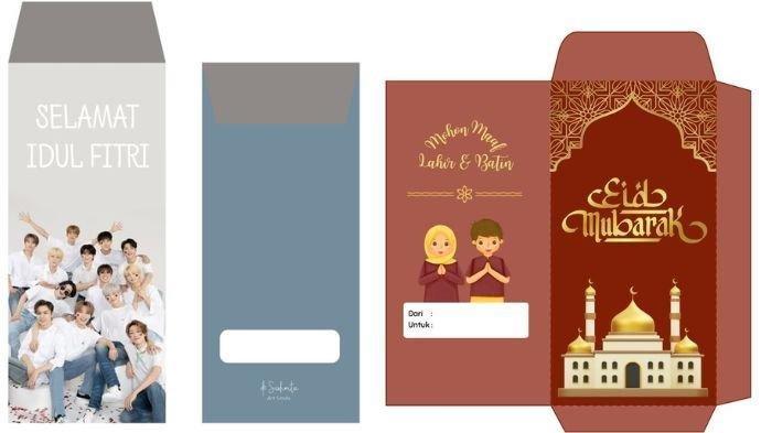 30 Desain Amplop THR Gratis, Tinggal Unduh Banyak Pilihan Desain ...