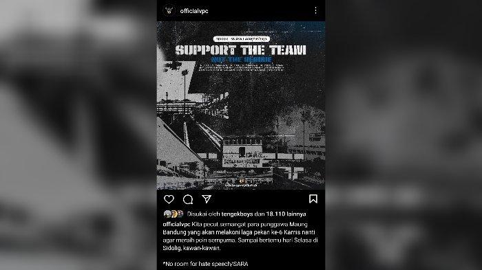 Ini Alasan Viking Gelar Aksi untuk Pemain Persib Bandung di Stadion ...