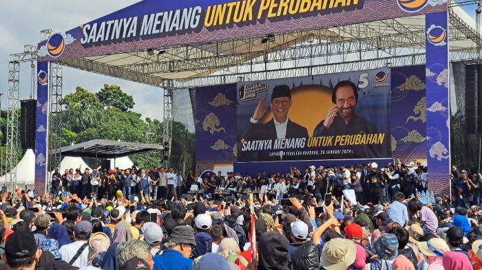 Kampanye di Tegalega Bandung, Anies Baswedan: Jawa Barat adalah Kunci - Tribuncirebon.com