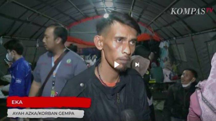 Detik-detik Azka Diselamatkan dari Reruntuhan Rumah Diungkap Ayahnya ...
