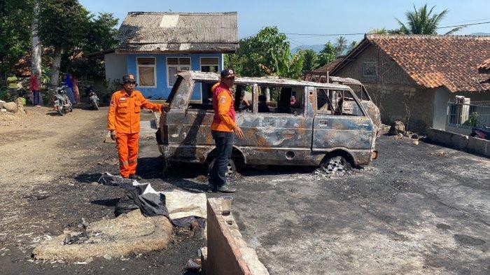 Dua Bangunan Warung dan Dua Unit Mobil di Sukabumi Hangus Terbakar, Warga Sempat Dengar Ledakan ...