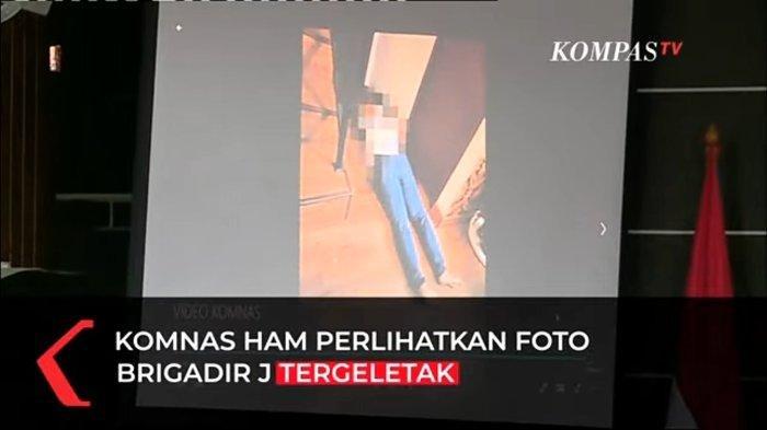 Beredar Foto Brigadir J Tergeletak Usai Ditembak Ferdy Sambo, Komnas HAM Ungkap Ini ...