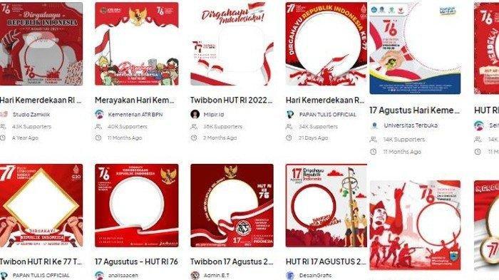 30 Twibbon Hari Kemerdekaan RI 17 Agustus 2024 Menarik Bernuansa Merah Putih, Beserta Cara ...