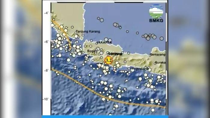 Baru Saja Gempa Bumi Melanda Bandung, Terjadi di Kedalaman 10 Kilometer, Ini Kata BMKG ...