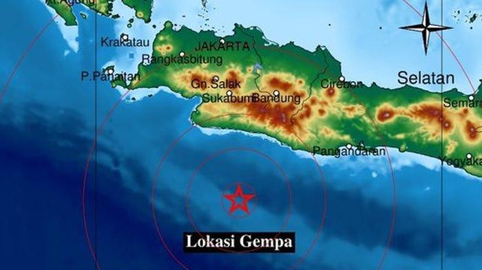Gempa Terkini di Jawa Barat Guncang Garut, Pusatnya di Laut dengan Kedalaman 10 Km ...