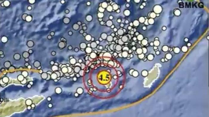 Gempa Terkini Berkekuatan M 4,5 Guncang Maluku Tenggara Barat, Begini Unggahan BMKG ...