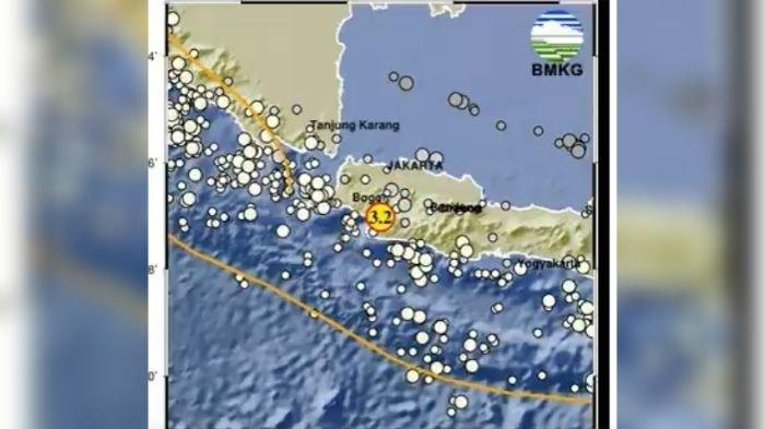 Baru Saja Gempa Bumi Melanda Sukabumi, Pusatnya di Darat, Ini Unggahan BMKG - Tribuncirebon.com