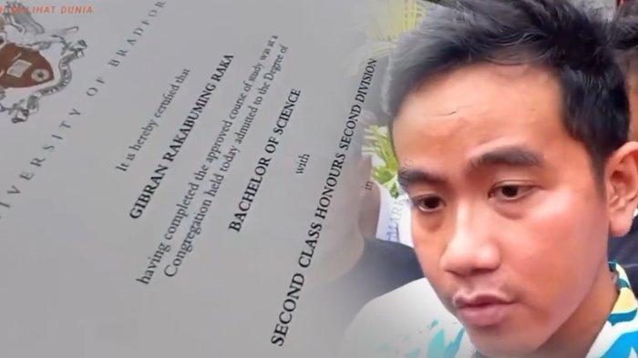 Heboh, IPK Gibran Bernilai 2,3 Beredar di Sosial Media, Putra Jokowi ...