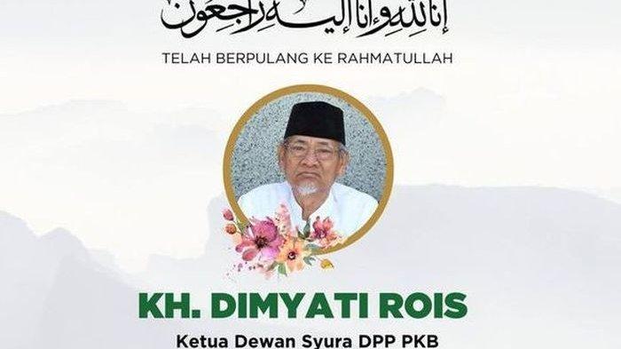 SOSOK KH Dimyati Rois, Ulama Kharismatik Mustasyar PBNU, Wafat Pada ...