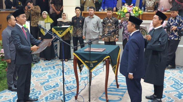 Syarief Maulana Dilantik Anggota DPRD Kota Cirebon Sisa Masa Jabatan 2019-2024 - Tribuncirebon.com