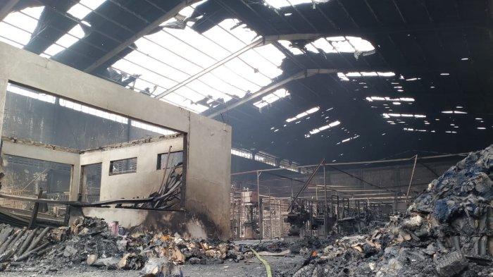 Api yang Melalap 3 Pabrik di Margaasih Bandung Akhirnya Padam, Damkar Berjuang Selama 13 Jam ...