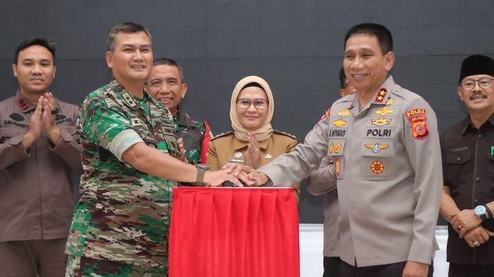 TNI-Polri Sinergi Tingkatkan Ketahanan Pangan dan Bina UMKM di Indramayu - Tribuncirebon.com