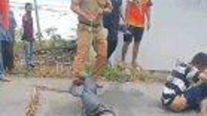 Pria Diduga PNS Tega Hakimi Maling Motor, Mengikat hingga Melindas ...