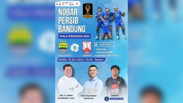 Lokasi Nobar Persib Bandung vs Persis Solo di Majalengka, Bobotoh Hayu ...