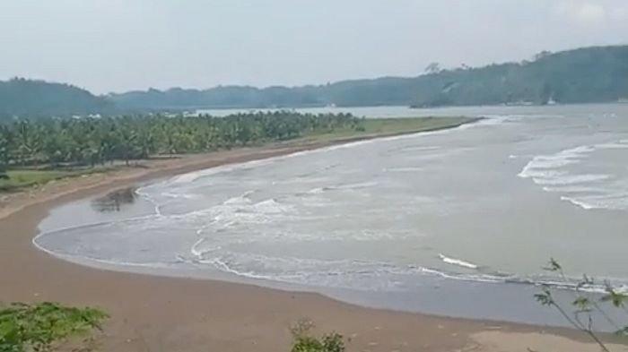 Penampakan Pantai Palatar Agung di Pangandaran yang Eksotis, Tempat ...