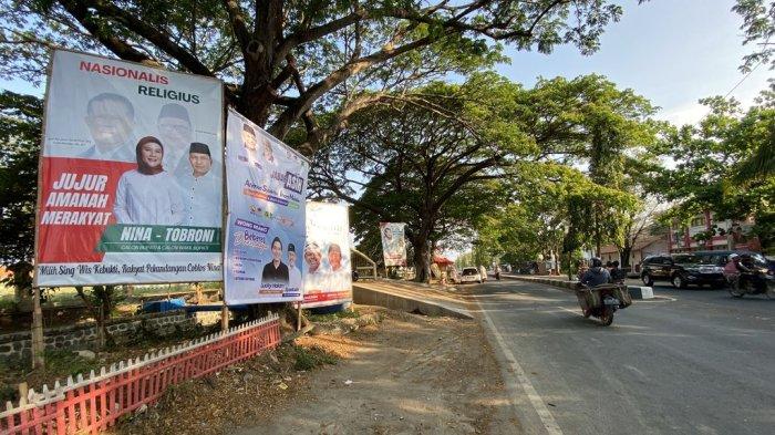 Indramayu Mulai Dihiasi Poster Calon Bupati dan Wakil Bupati di Masa ...