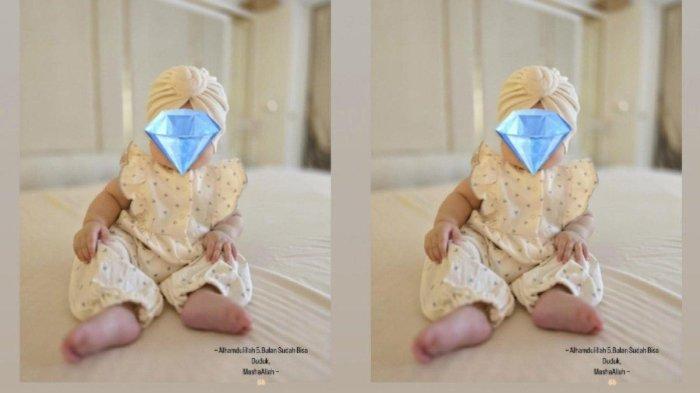 Baru Usia 5 Bulan, Putri Syahrini Sudah Bisa Duduk, Istri Reino Barack ...