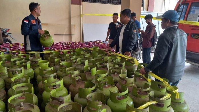 Gudang Diduga Jadi Tempat Pengoplosan Gas Elpiji di Tasikmalaya Digerebek, Ratusan Tabung Disita ...
