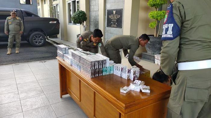 Ribuan Batang Rokok Ilegal dari Luar Daerah Banjiri Majalengka, Bea Cukai & Satpol PP Gelar ...