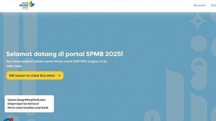 Tata Cara Pendaftaran SPMB 2025 Tingkat TK/SD/SMP/SMA Login di Link spmb.jabarprov.go.id ...