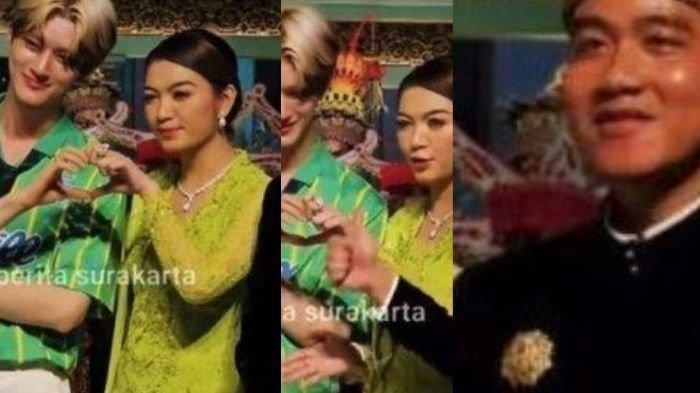 Viral Mantu Jokowi Terbius Budaya Korea, Selvi Ananda Bikin Sign Love Bareng Leo, Gibran ...