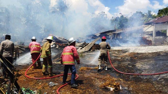 Lahan Pabrik Cocopeat di Padaherang Pangandaran Kebakaran, Pemilik Rugi Rp 1 Miliar ...