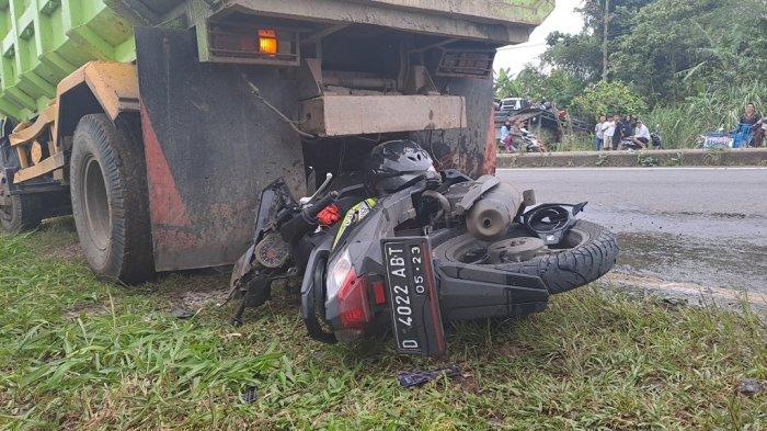 Kronologi Pemotor Tabrak Truk Hingga Meninggal di Lingkar Selatan, Korban Asal Bandung ...