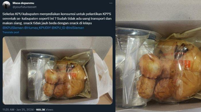 Viral, Konsumsi saat Pelantikan Anggota KPPS Mirip Snack Takziah, Ini ...