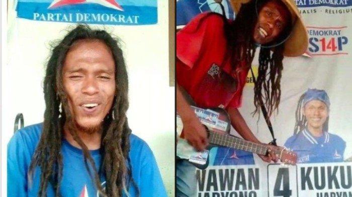 Viral, Pengamen di Wonogiri Nyaleg, Punya Ciri Khas Rambut Gimbal ...