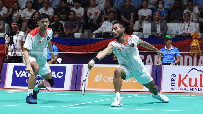 Tim Bulutangkis Beregu Putra Indonesia Raih Medali Emas SEA Games 2023, Kalahkan Malaysia ...