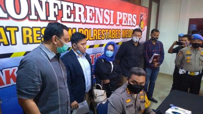 Sambil Menangis Artis FTV Hana Hanifah Minta Maaf, Statusnya Sebagai Saksi Kasus Prostitusi ...