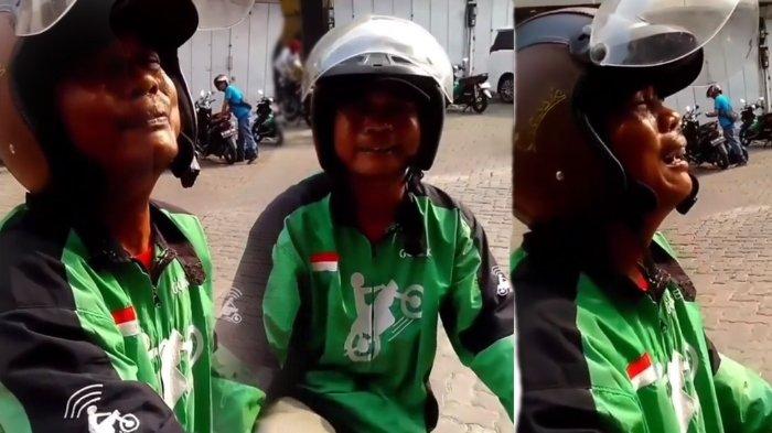 VIRAL Driver Gojek Menangis Sesenggukan, Menunggu Lama Dapat Order ...