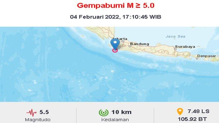 BARU SAJA Gempa Bumi Magnitudo 5,5 Guncang Jakarta dan Banten, Waspadai ... BARU SAJA Gempa Bumi Magnitudo 5,5 Guncang Jakarta dan Banten, Waspadai ...