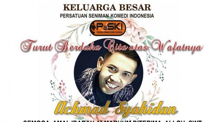 Komedian Idan Separo Meninggal Dunia di RS Mekarsari Bekasi, Seminggu ...
