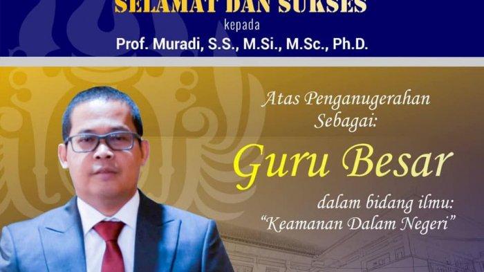 Profil Profesor Muradi Lengkap Umur dan Agama, Guru Besar Unpad yang Jadi Komisaris Waskita ...