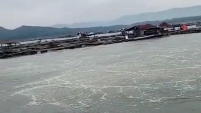 Fenomena Aneh Pusaran Air Seperti Gelembung Raksasa di Permukaan Cirata ...