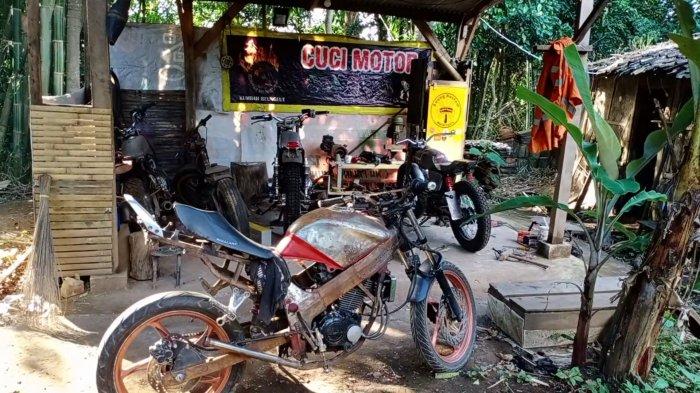 Mengintip Saung Custom Bengkel Modifikasi Motor di Kuningan yang Berada ...