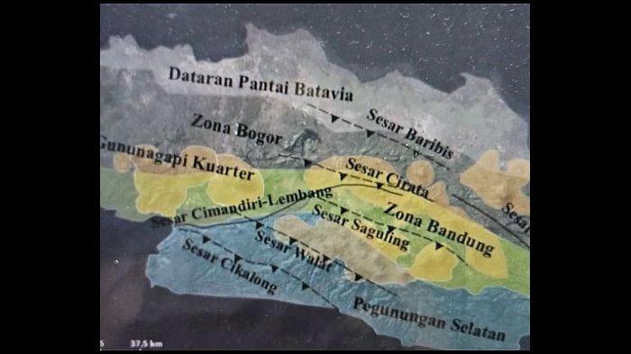 Apa Itu Sesar Cirata? Patahan Aktif di Bawah Waduk, Berpotensi Gempa M ...