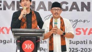 Resmi Ditetapkan Sebagai Bupati dan Wakil Bupati Indramayu Terpilih, Ini Pesan Lucky Hakim ...
