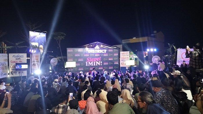 Cawapres Muhaimin Iskandar Sapa Muda-mudi Depok dalam Acara Slepet Imin ...