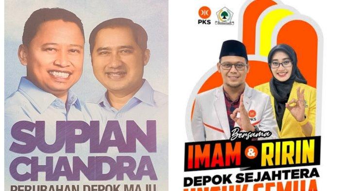 Survei Lingkar Aktivis: Elektabilitas Imam-Ririn Unggul di Pilkada Depok - Tribunnewsdepok.com