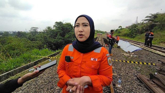 Akibat Longsoran di Kelurahan Empang Bogor Selatan, Rel Milik PT KAI Menggantung ...