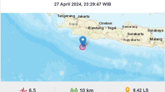 Garut Diguncang Gempa Bumi dengan Kekuatan 6,5 Magnitudo, Terasa Sampai Bogor dan Depok ...