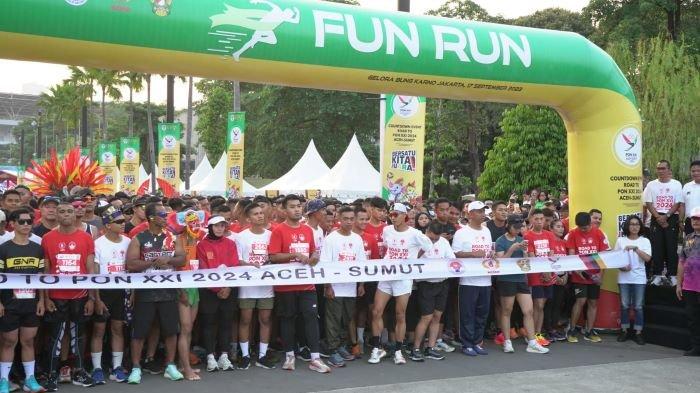 Fun Run KONI Pusat Countdown Setahun Jelang PON 2024, Wellous Indonesia ...