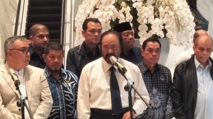 Surya Paloh Sebut Kasus Syahrul Yasin Limpo dan Johnny Plate Pengaruhi Elektabilitas Anies-Cak ...