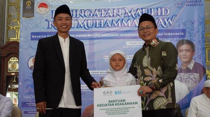 Masjid Ukhuwah Islamiyah UI Santuni 1.100 Anak Yatim, Ini Harapan ...