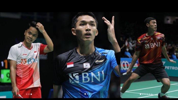 Anthony Ginting, Jonatan Christie dan Shesar Main Hari Ini Berburu Tempat di Semifinal Malaysia ...