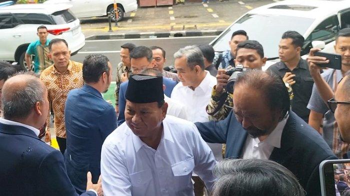 Nasdem Gelar Karpet Merah untuk Prabowo Saat Pertemuan dengan Surya Paloh - Tribunnewsdepok.com
