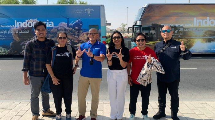 Tangkap Momen Piala Dunia 2022, Sandiaga Uno Branding Wonderful ...