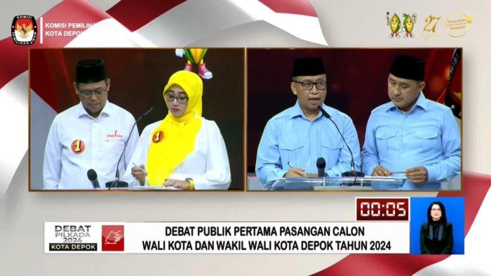 Bedah Debat Pertama Pilkada 2024 Depok, Ini Perbedaan Visi-Misi Imam-Ririn dan Supian-Chandra ...